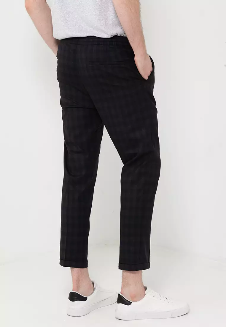 Buy Electro Denim Lab Formal Drawstring Pants 2025 Online | ZALORA