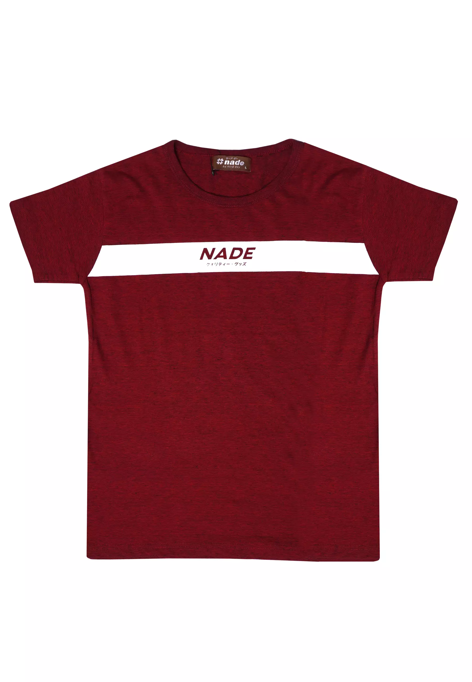 Jual Nade FT027W s/s Lds Inverted mr maroon Original 2026 | ZALORA ...