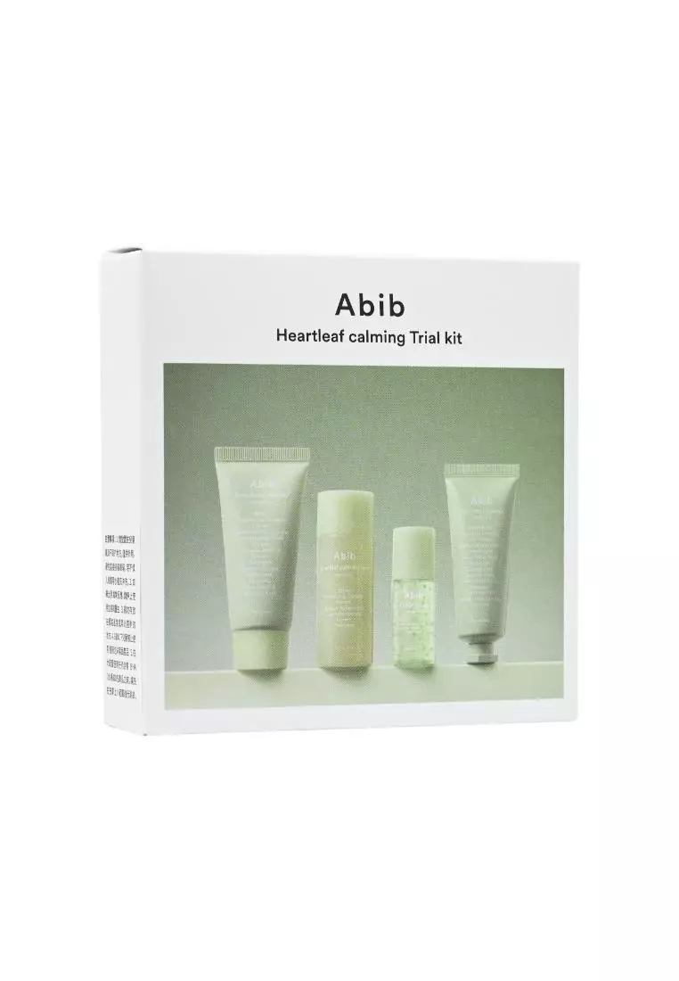 Buy ABIB ABIB Heartleaf Calming Trial Kit (4pcs) 2025 Online | ZALORA ...