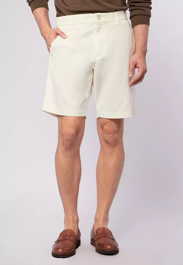 Jual WOOD Textured Short Chinos Pants Original 2024 | ZALORA Indonesia