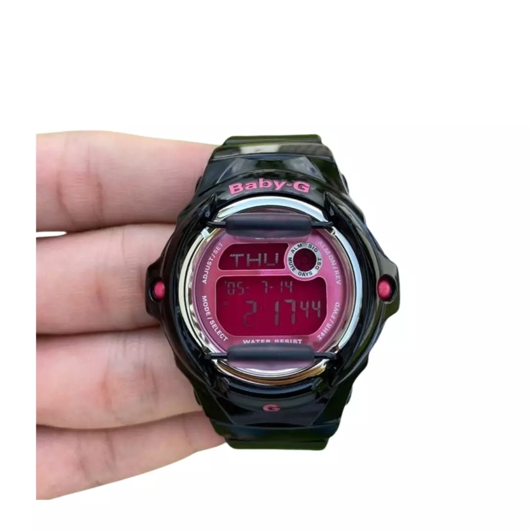 Buy CASIO Casio Baby-G Pink and Black Digital Watch BG-169U-1BDR 2025 ...