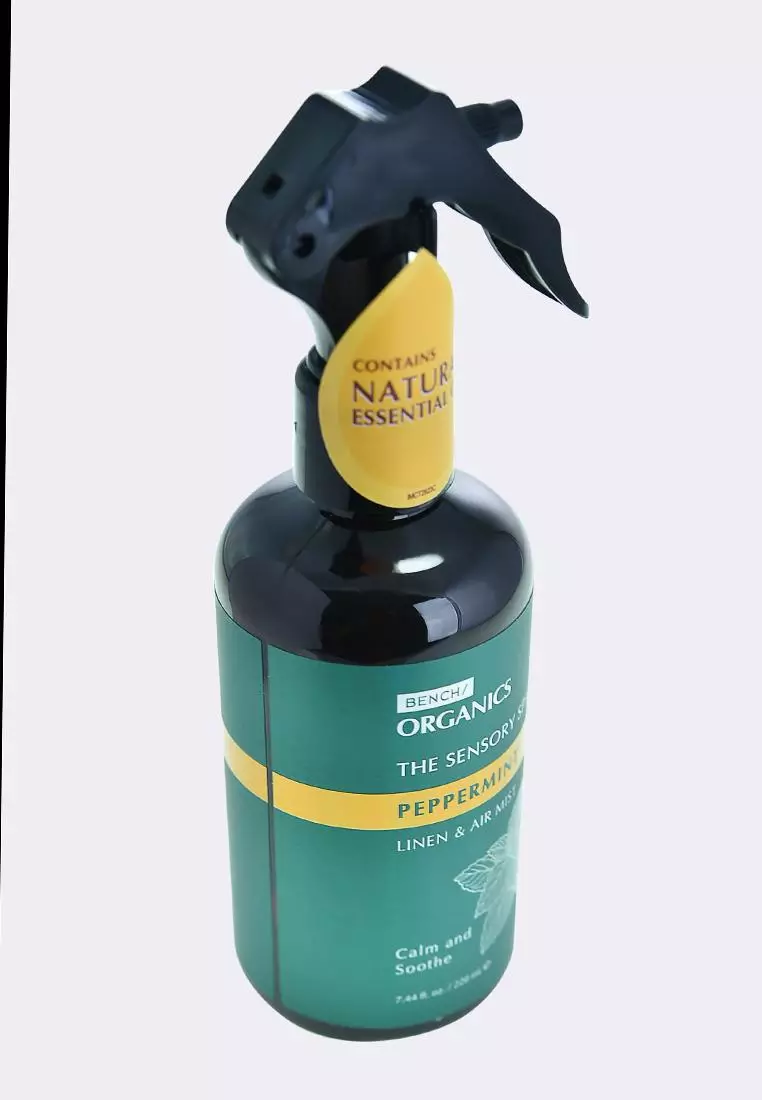 Buy BENCH Organics The Sensory Spa Peppermint Linen and Air Mist Spray ...