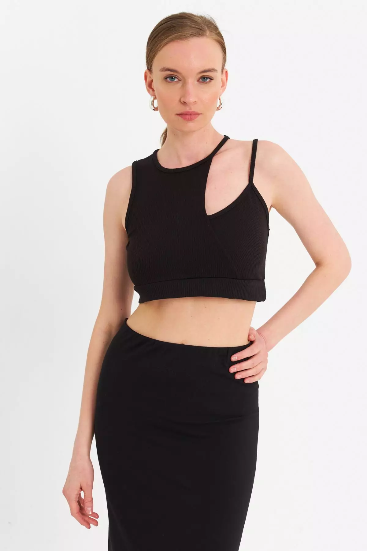 Buy Cool & Sexy Cut-Out Crop Top 2026 Online | ZALORA
