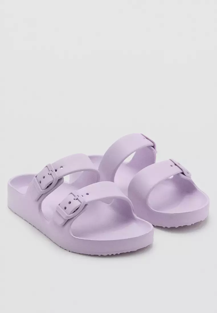 Buy MANGO KIDS Buckles Flip Flops 2026 Online | ZALORA