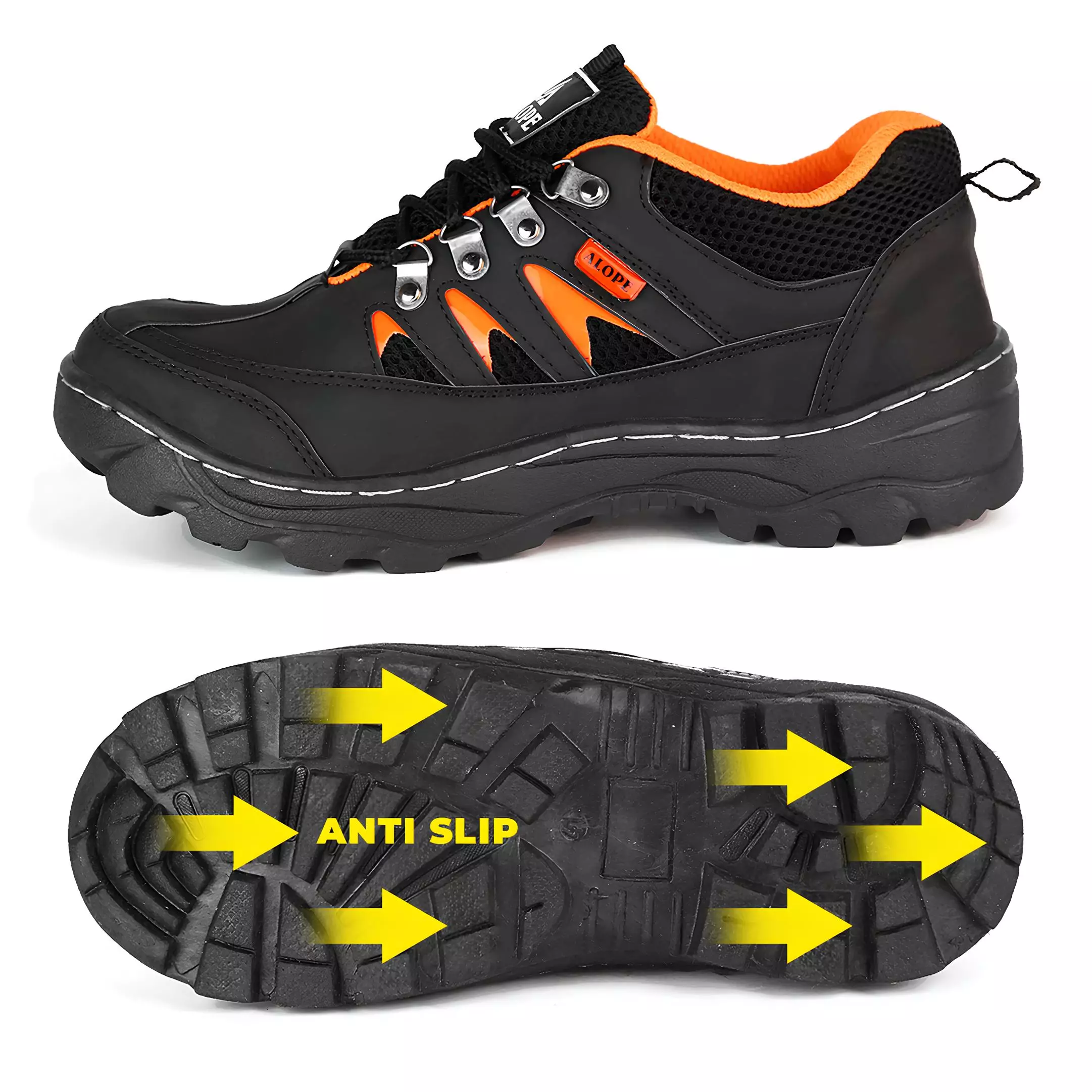 Jual ALOPE ALOPE - Sepatu Safety Ujung Besi HYPER Sepatu Boots ...