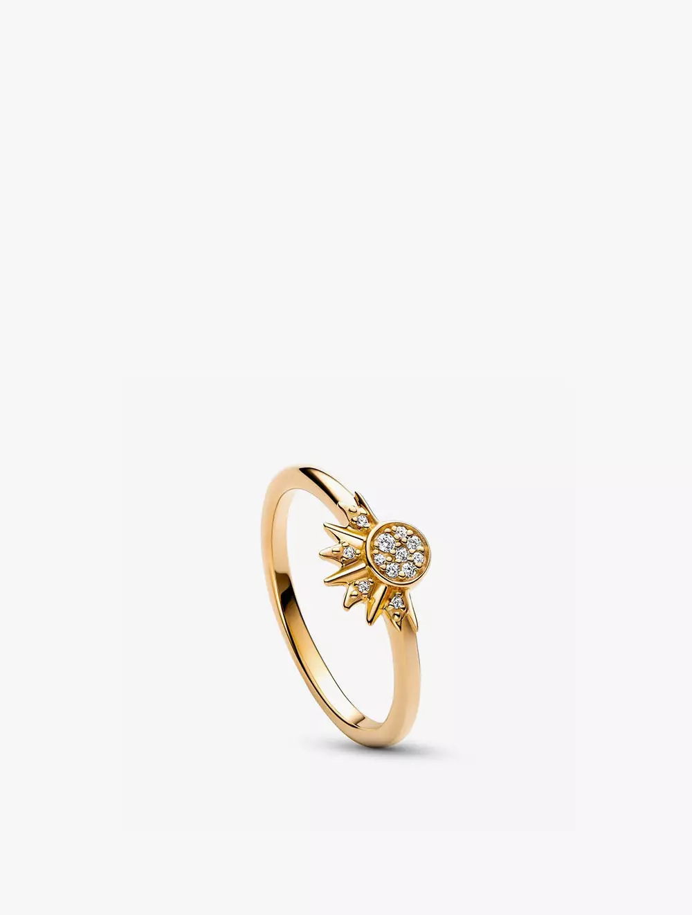 Jual Pandora Celestial Sparkling Sun Ring - 58 - Gold Original 2025 ...