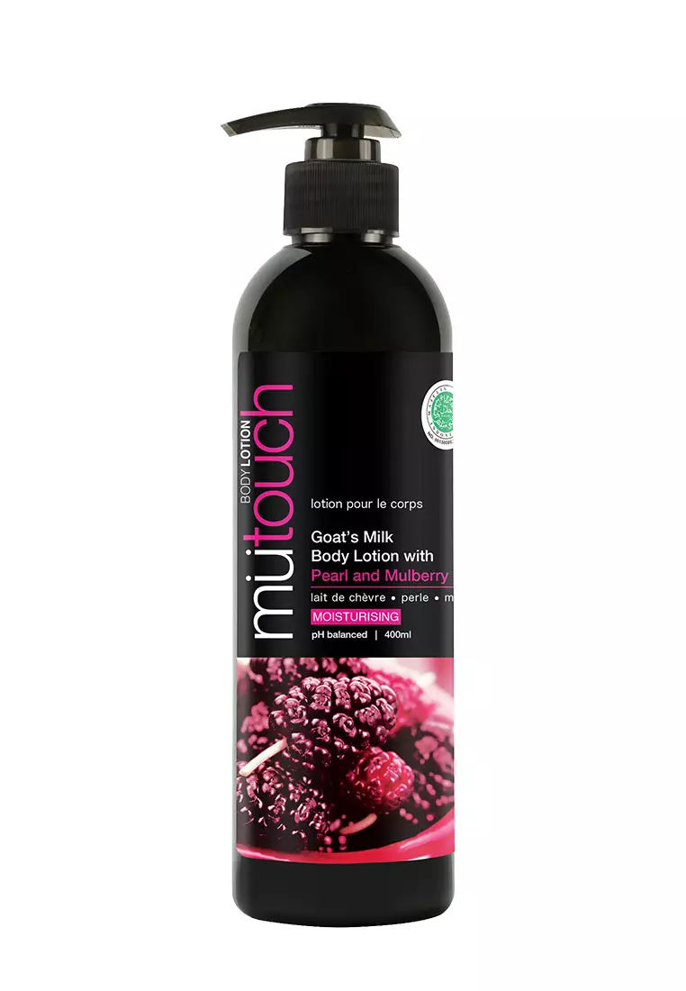 Jual Mutouch Mutouch Goat's Milk Body Lotion Pearl and Mulberry 400ml ...