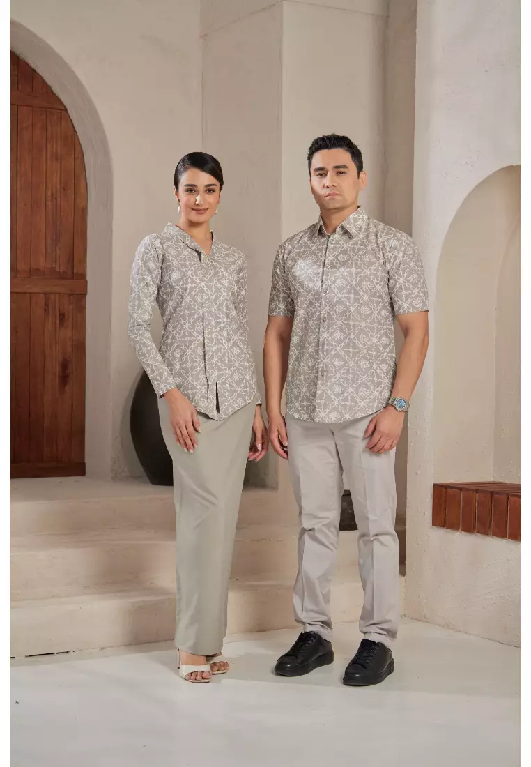 Buy Amar Amran Kebaya Midi Batik Moden Online | ZALORA Malaysia