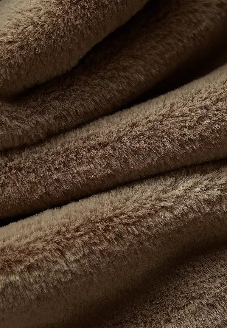 Buy A-IN GIRLS Checkered Plus Woolen Coat 2025 Online | ZALORA Philippines