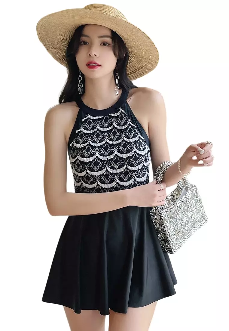 Buy Zitique Sexy Fringed Backless One Piece Swimsuit Online Zalora