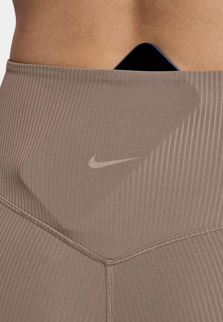 Buy Nike Zenvy Rib Women's Gentle-Support High-Waisted Flared Leggings ...