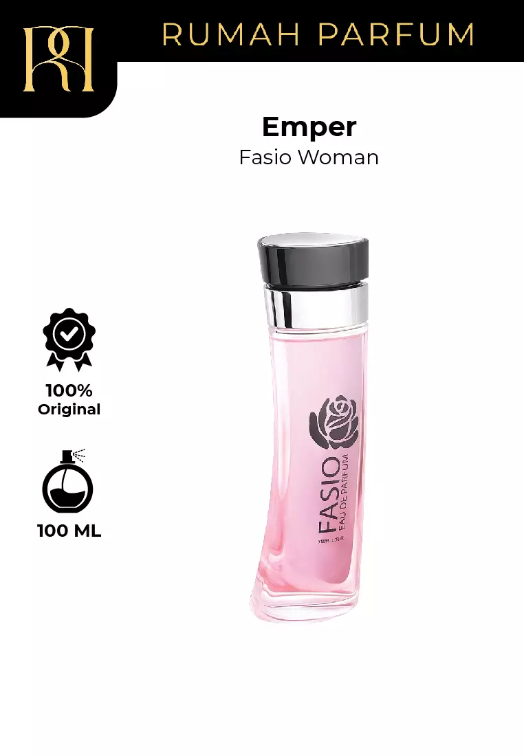 Jual Emper Emper Parfum Original Fasio Woman 100 ML Original 2025 | ZALORA Indonesia