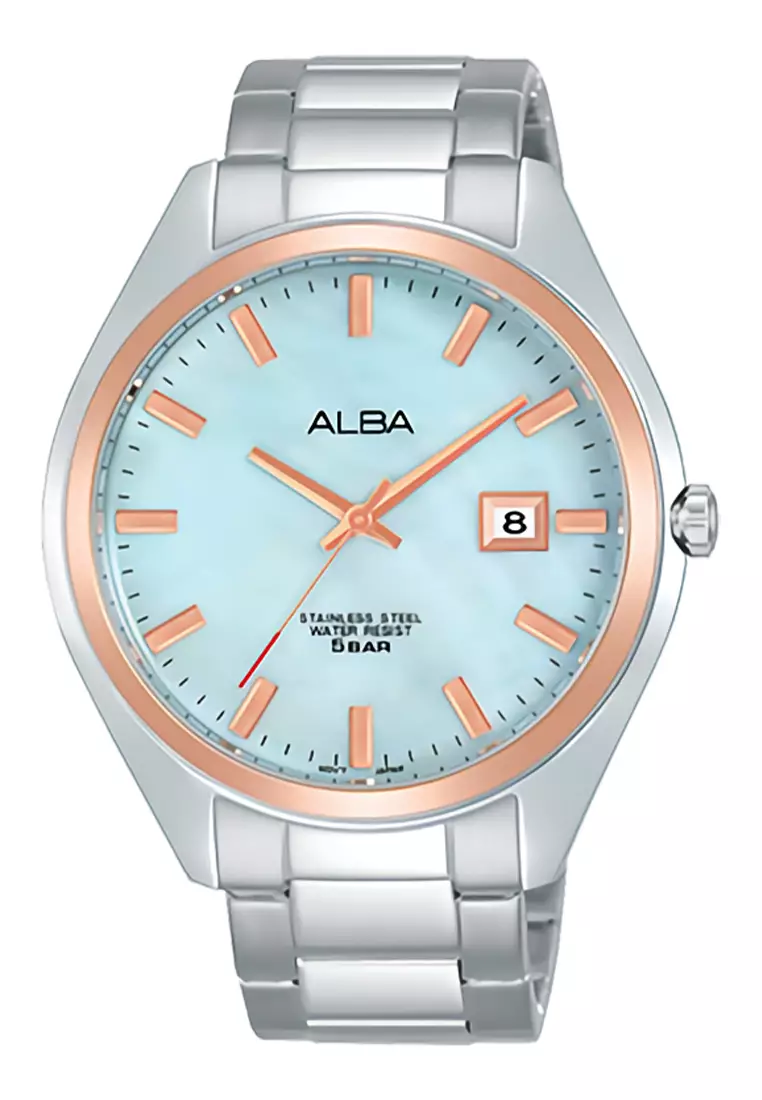 Jual Alba Alba Prestige - Jam Tangan Analog Pria - Silver - Stainless ...