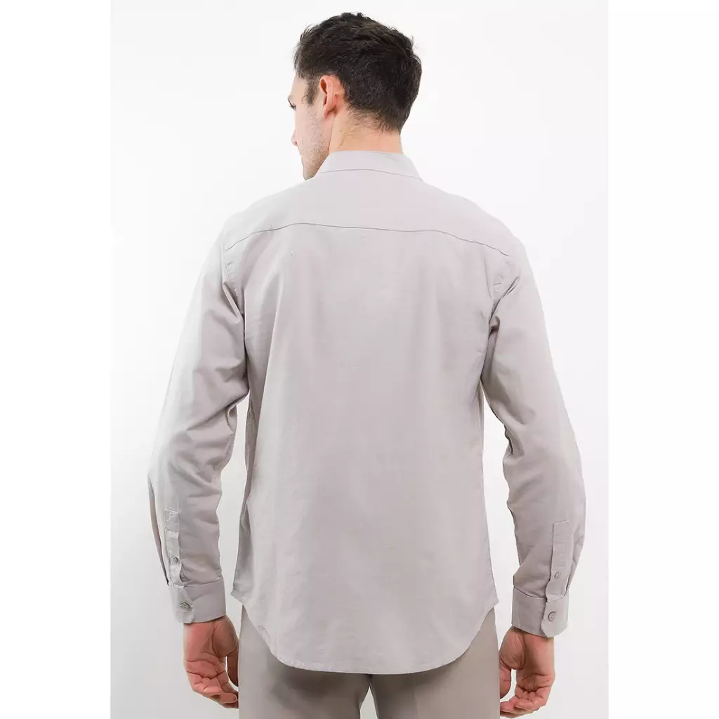 Jual TRIPLE TRIPLE Kemeja Lengan Panjang Slim Fit (LS MC 508 CRM ...
