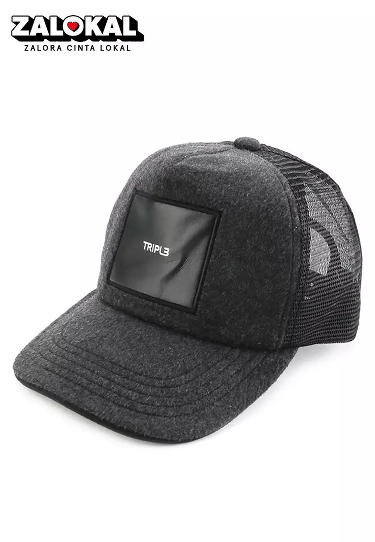 Jual Tripl3 Jeans Topi Trucker Original 2024 | ZALORA Indonesia