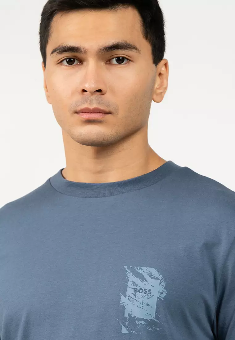 Buy Boss Structure Tee - BOSS Orange 2025 Online | ZALORA Philippines