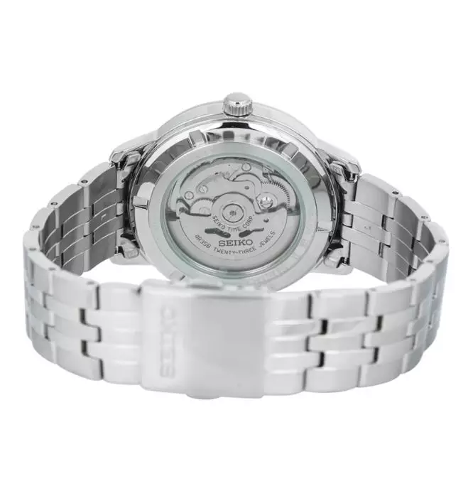 Jual Seiko Jam Tangan Pria Seiko Classic SRPH87K1 Strap Stainless Steel Silver Discover More Men ...
