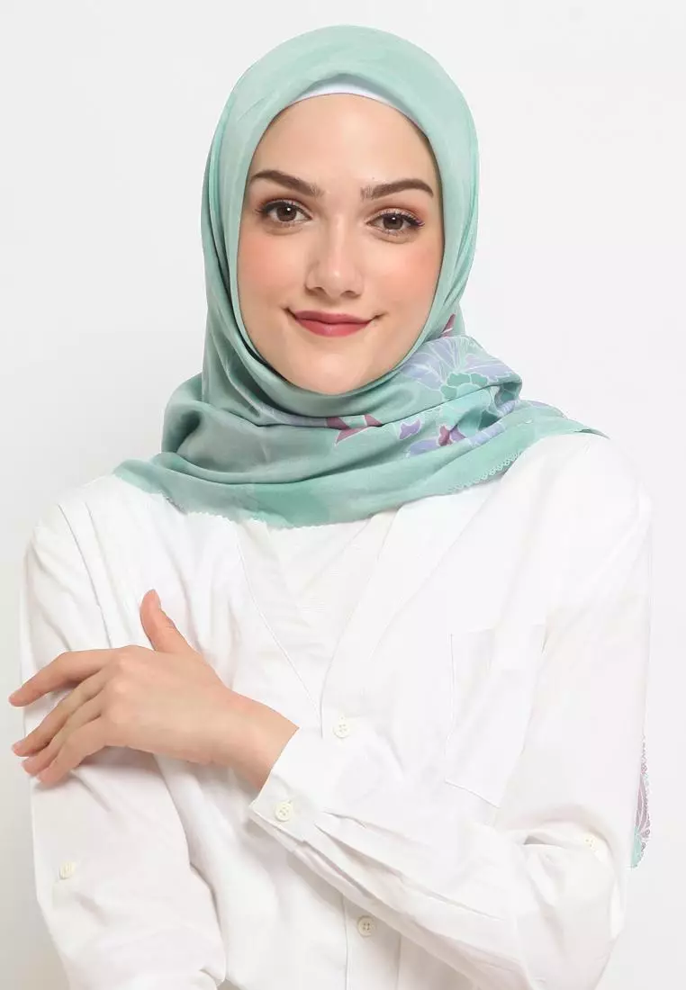 Jual KLA Evelyn Scarf Mint Original 2025 | ZALORA Indonesia
