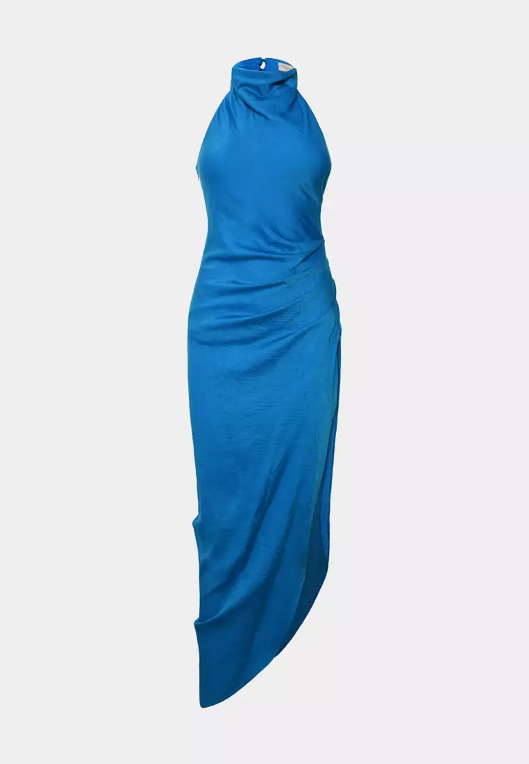 Buy FORCAST Sydney Backless Draped Dress Online | ZALORA Malaysia