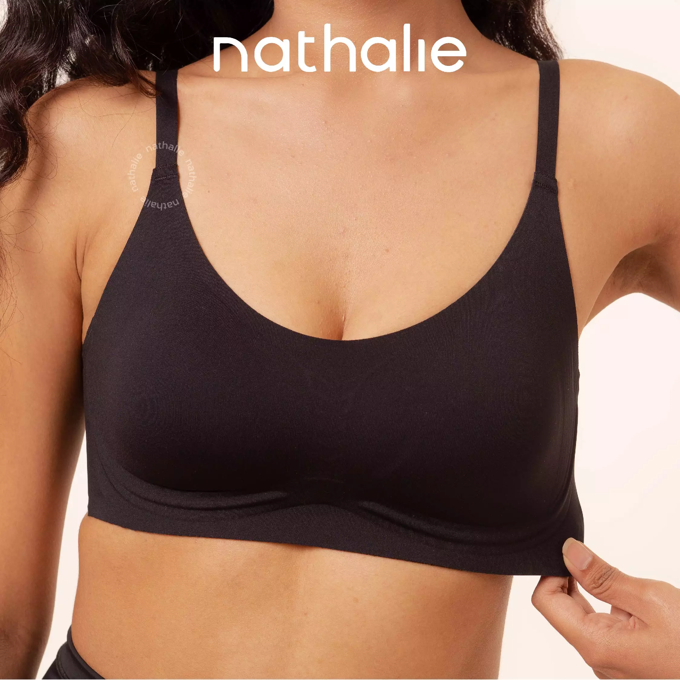 Jual NATHALIE Nathalie Bra Seamless Thin Cup Braless BH Cup Tipis ...