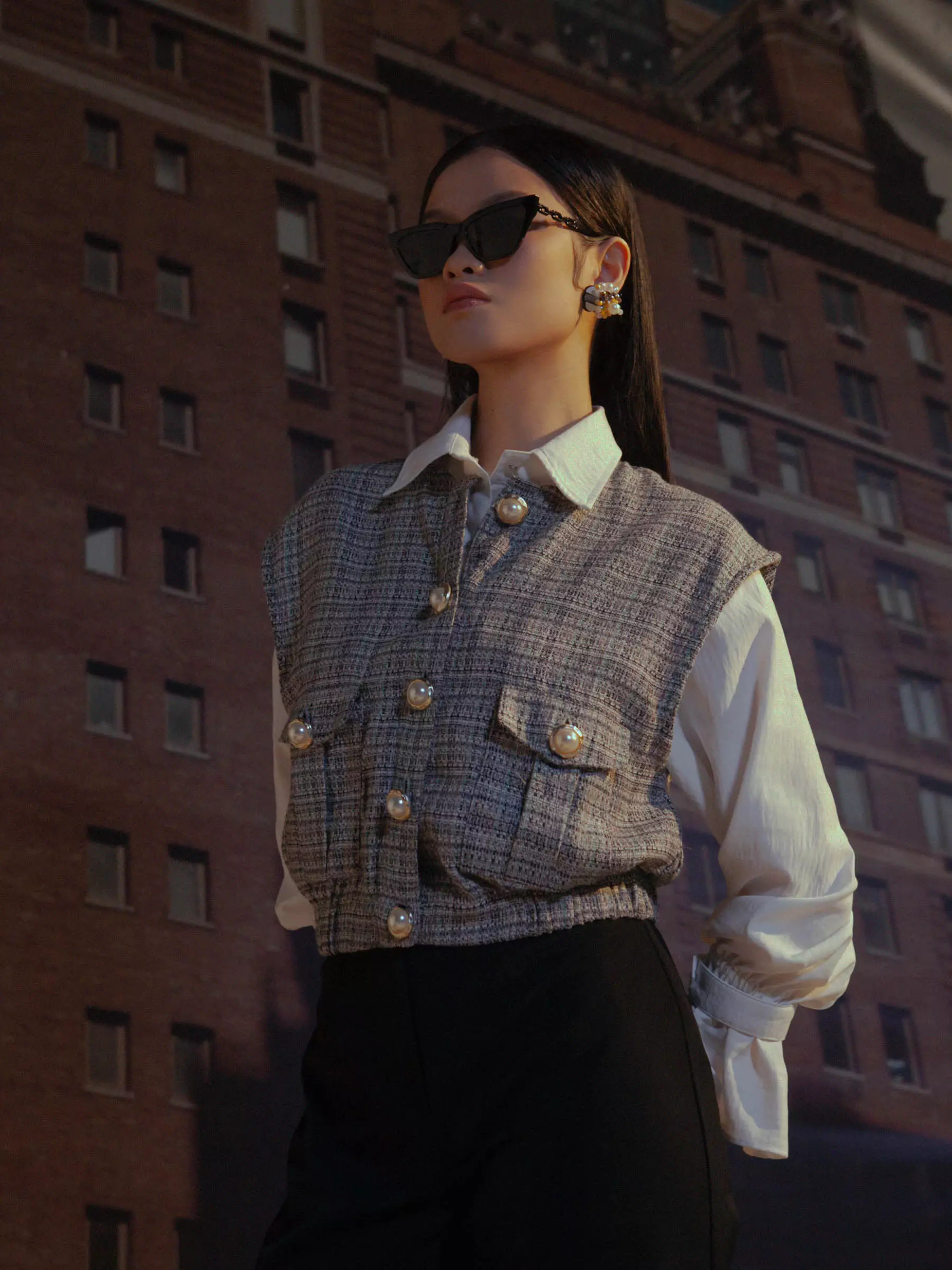 Jual Aleza Aleza - Sandy Shirt Vest Original 2024 | ZALORA Indonesia