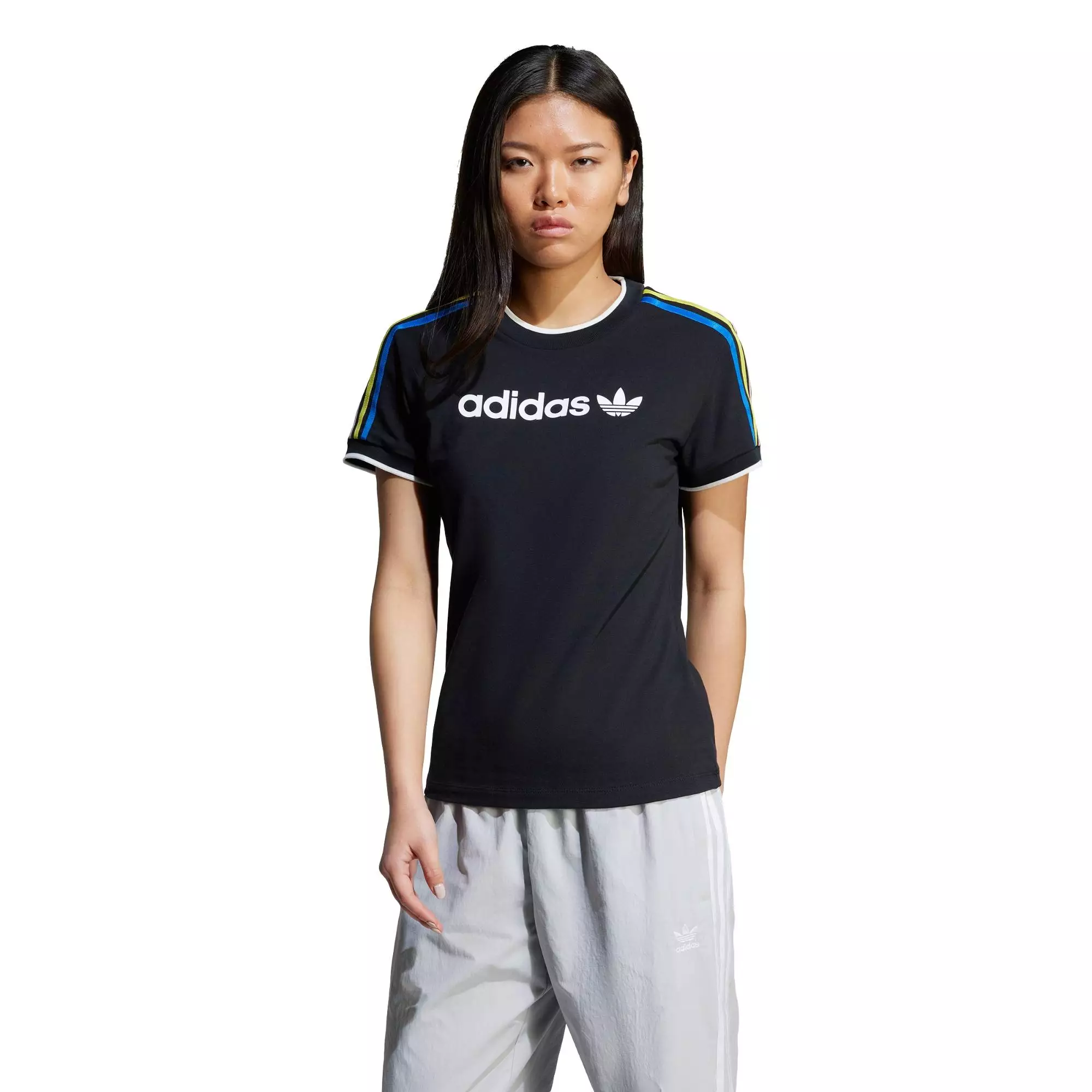 Buy ADIDAS Linear Logo 3-Stripes T-Shirt 2025 Online | ZALORA