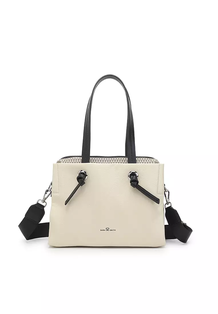 Buy Sara Smith Women's Top Handle Bag / Sling Bag / Crossbody Bag - Beige Online | ZALORA Malaysia