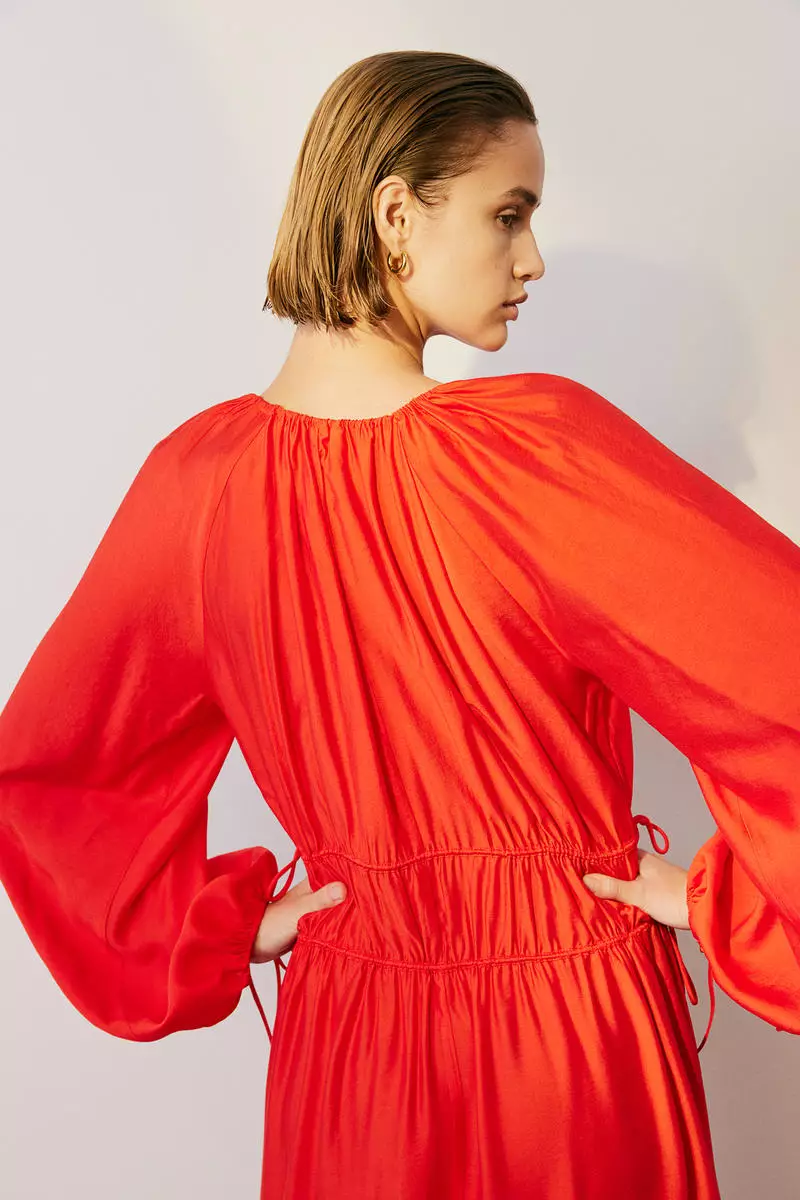 Buy H&m Drawstring-detail Dress 2024 Online | Zalora Philippines