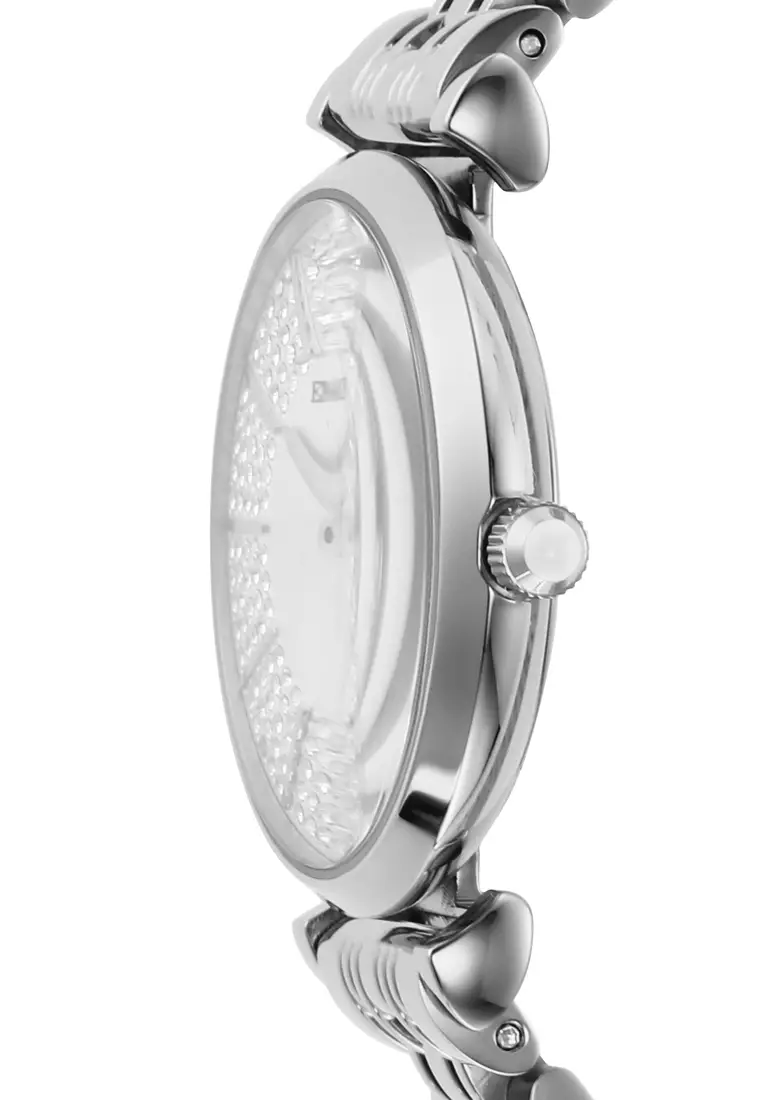 Buy Emporio Armani Emporio Armani Female's Gianni T-Bar silver ...