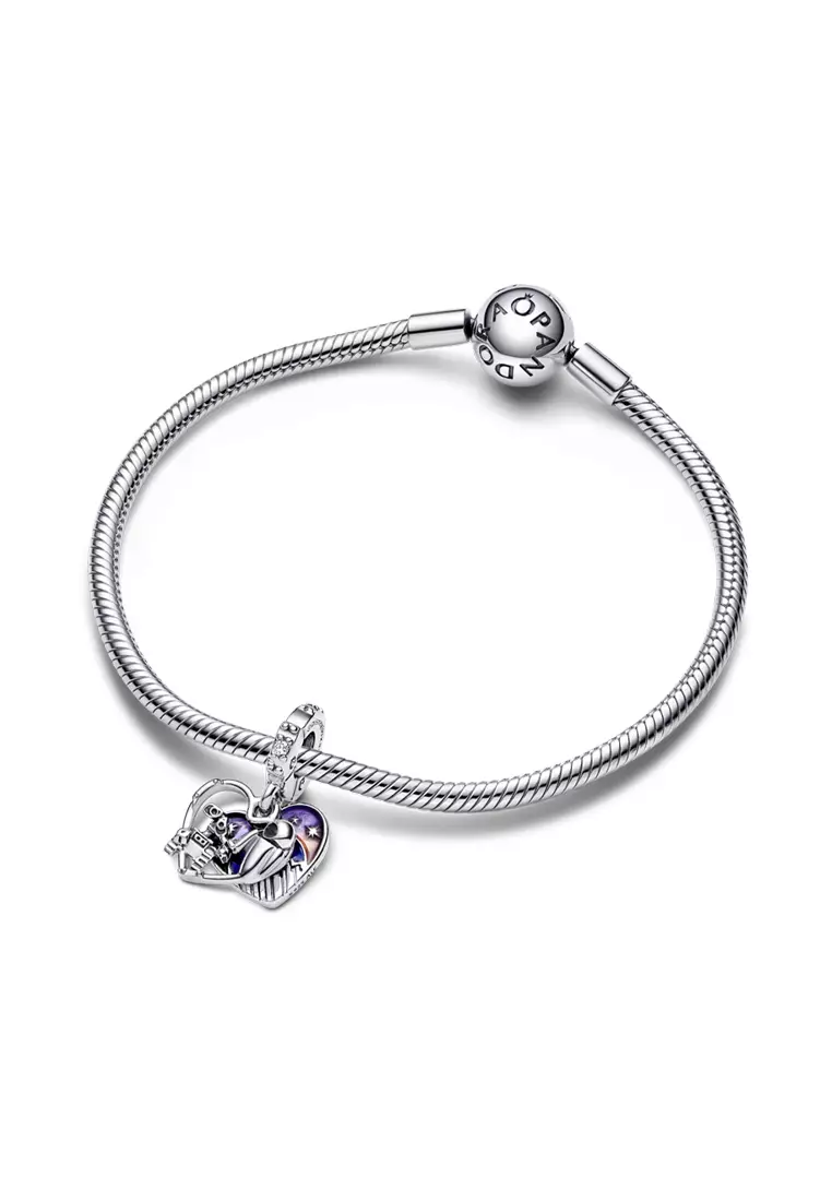 Buy PANDORA Pandora x Disney Pixar Wall-E & Eve Glow-in-the-dark Dangle ...