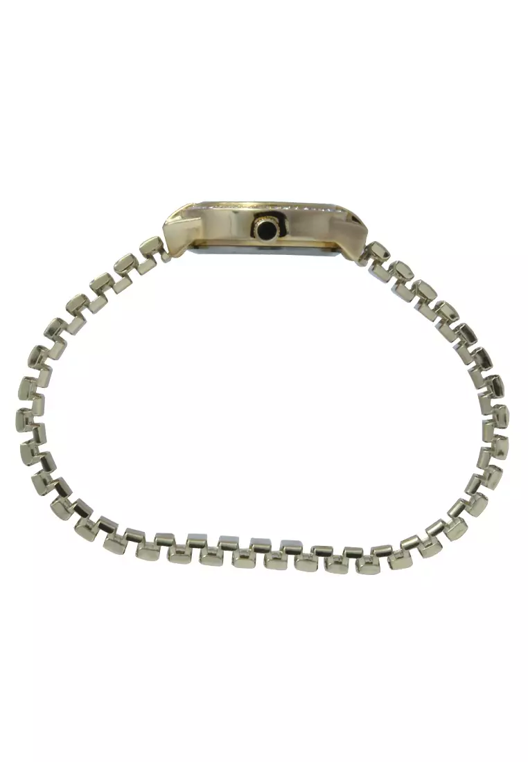 Buy Timex Timex Viewpoint Gold Stainless Steel Analog Quartz Watch For ...