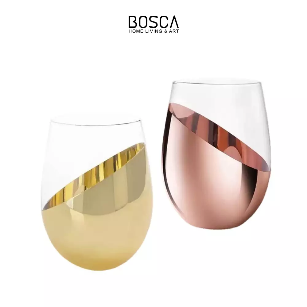 Jual Bosca Living Sole Two Tone Glass / Gelas Minum Kaca Mewah / Gelas ...