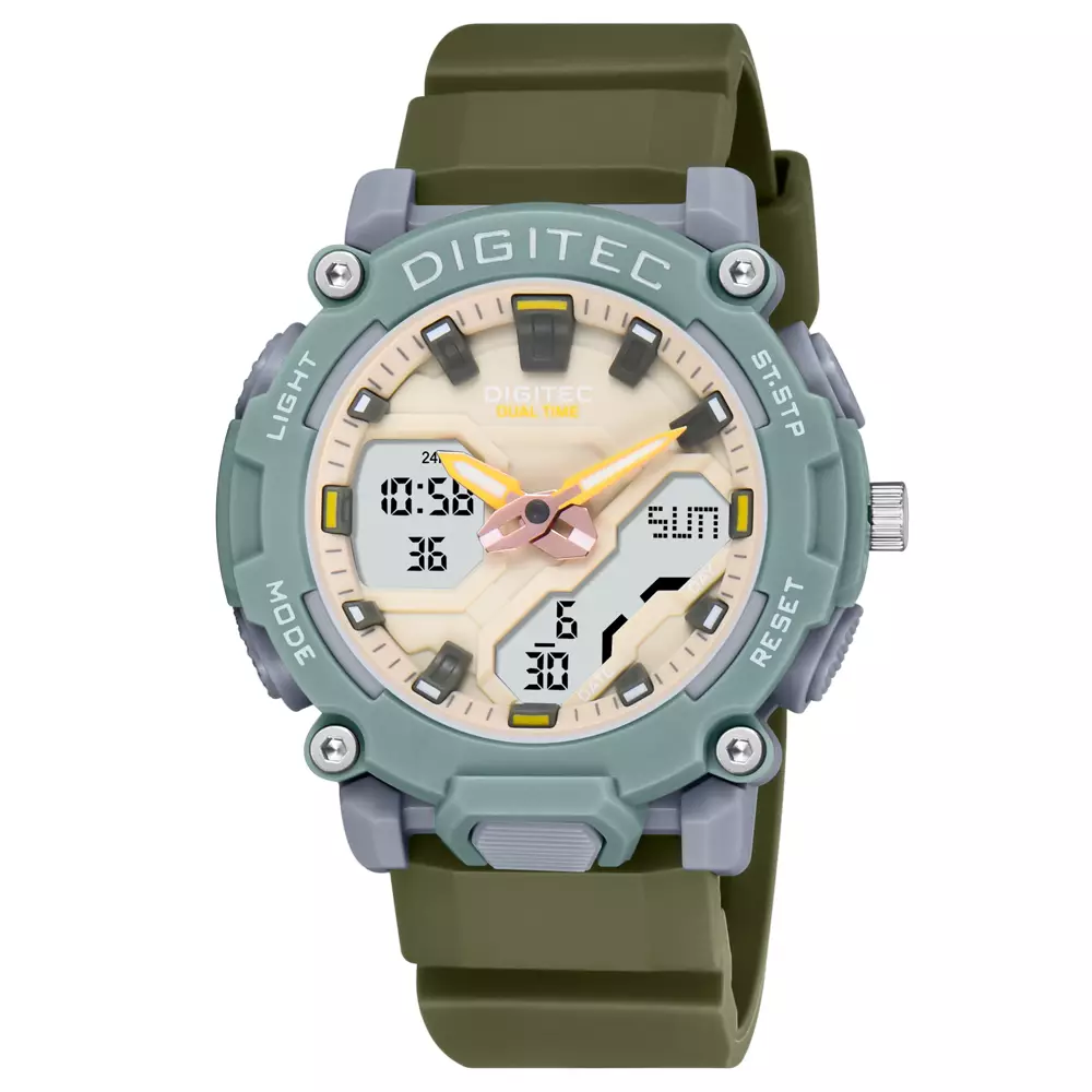 Jual Digitec Digitec DA-2205T Jam Tangan Unisex Dual Time Original 2025 ...