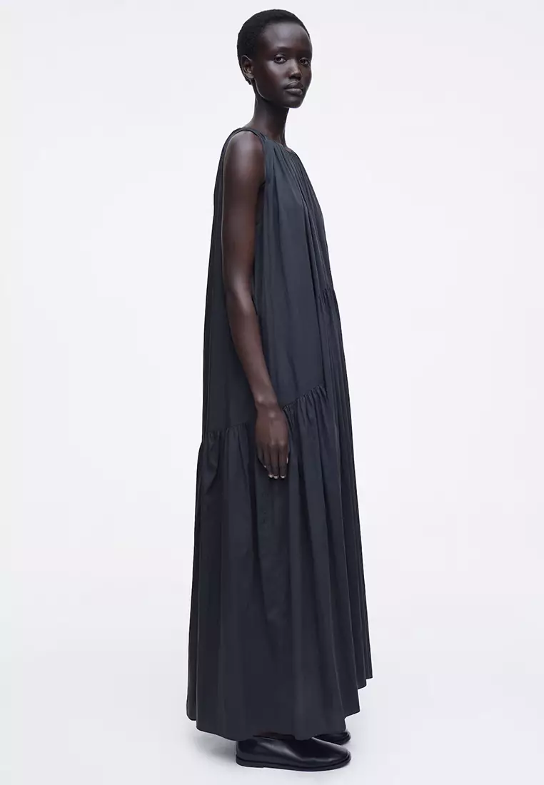 COS Gathered Halter Neck Maxi Dress 2025 | Buy COS Online | ZALORA Hong ...