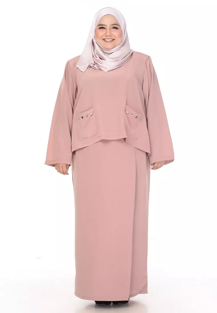 Plus size baju kurung store