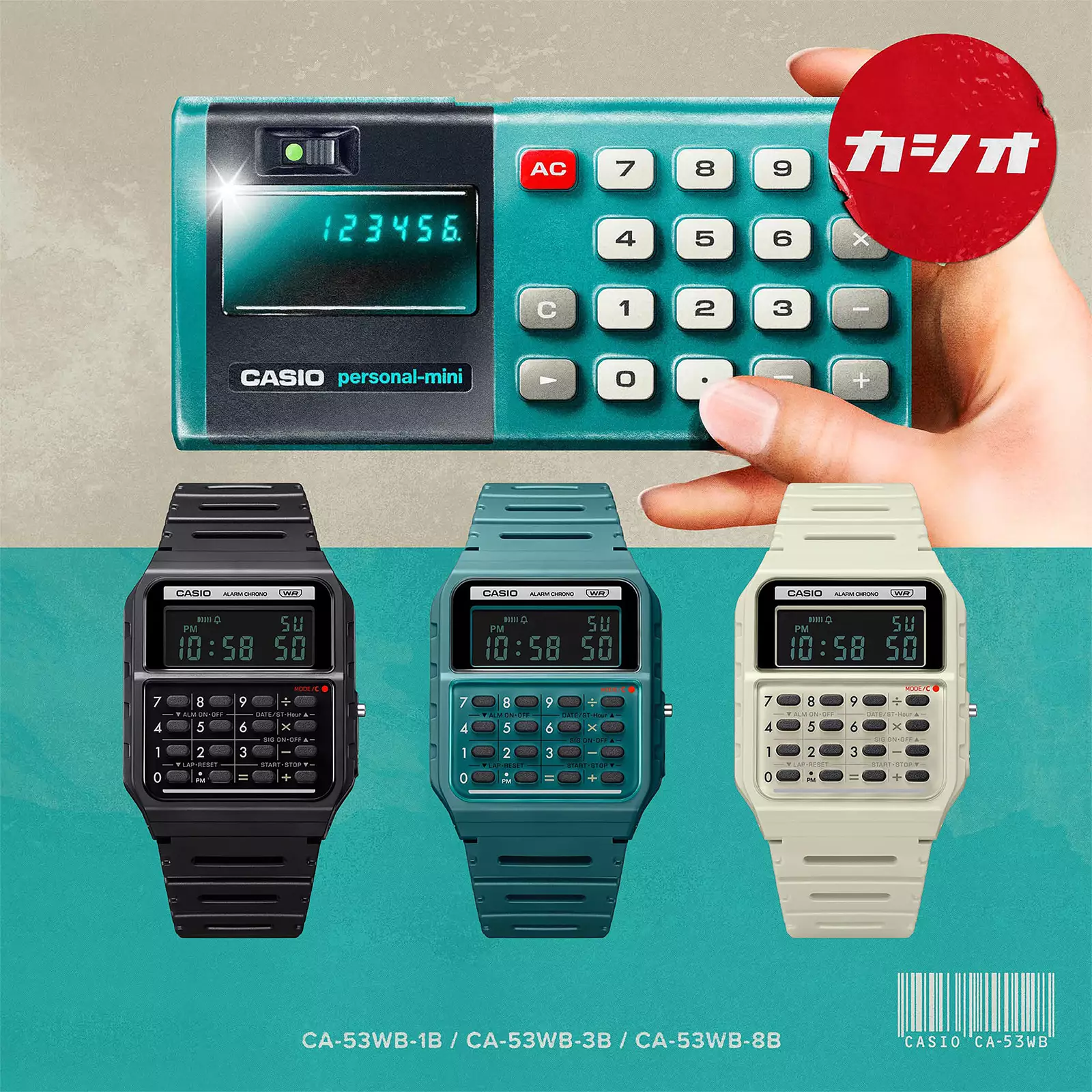Jual CASIO Casio Calculator - Jam Tangan Digital Unisex - Black - Resin ...