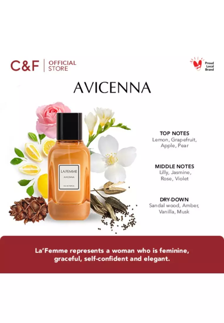 Jual AVICENNA Avicenna La Femme Women EDP 100 ml - Parfum Wanita ...