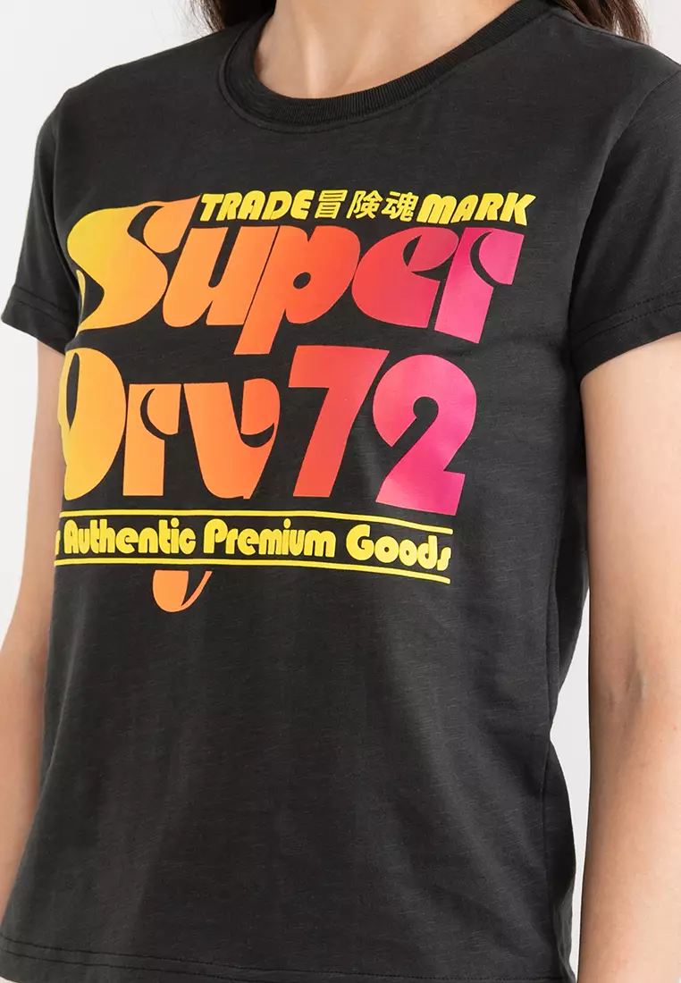 Superdry 70's Retro Font Graphic Tee - Original & Vintage 2025 | Buy ...