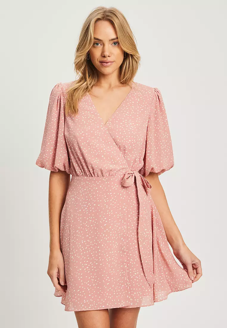 Buy REUX Tobi Mini Dress Online | ZALORA Malaysia