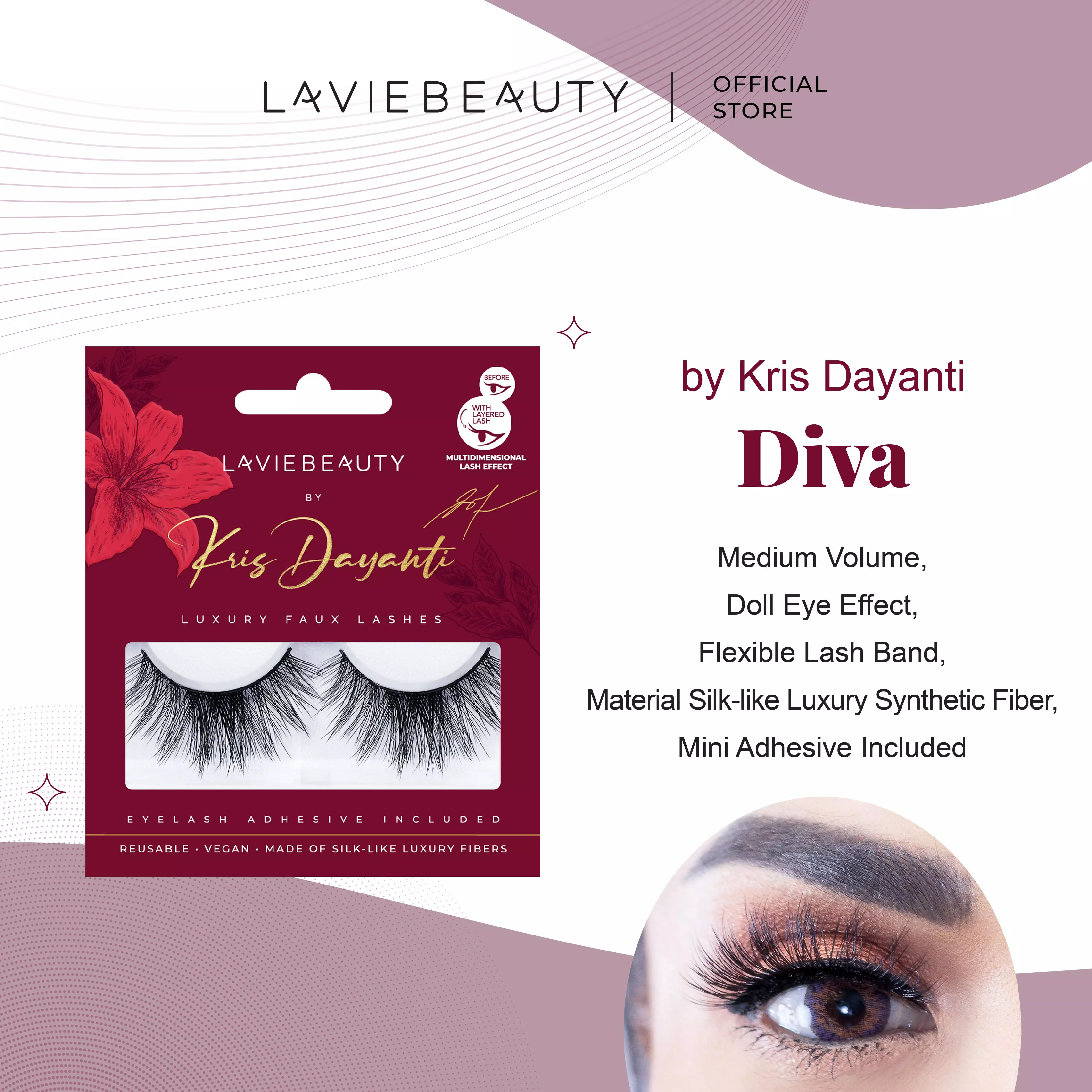 Jual Lavie Beauty Lavie Lash X KrisDayanti - Diva Original 2024 | ZALORA Indonesia