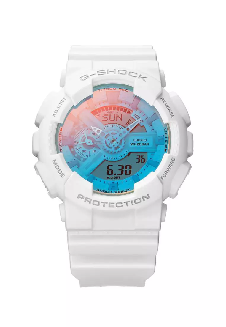 Jual G-Shock Casio G-SHOCK Jam Tangan Pria - White Blue Pink - Resin ...