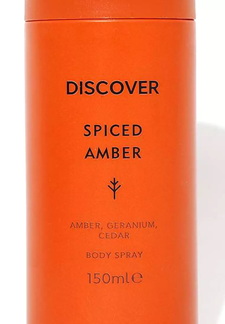 Jual Marks & Spencer Discover Spiced Amber Body Spray Original 2025 | ZALORA Indonesia