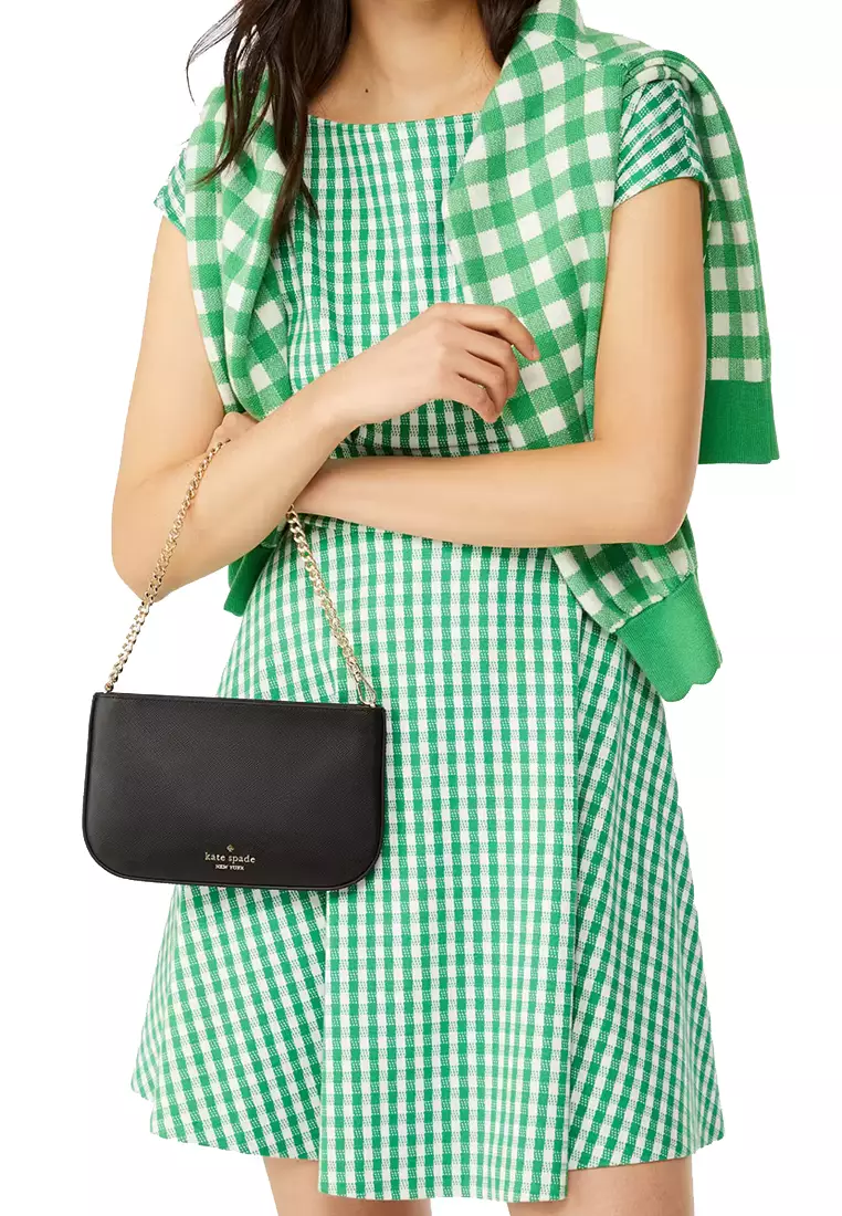 Buy Kate Spade Madison Lilly Pochette Bag in Black KF396 2025 Online ...