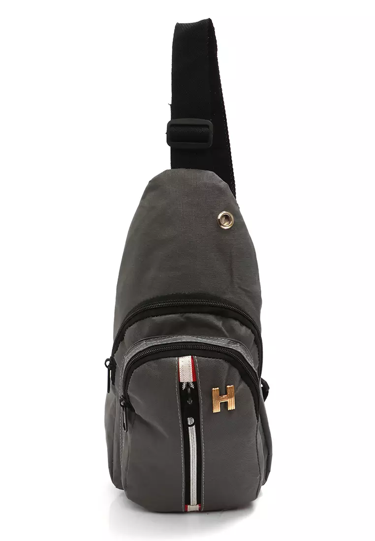 Jual Hamlin Roger Slingbag Casual Pria Desain Simple Large Storage ...