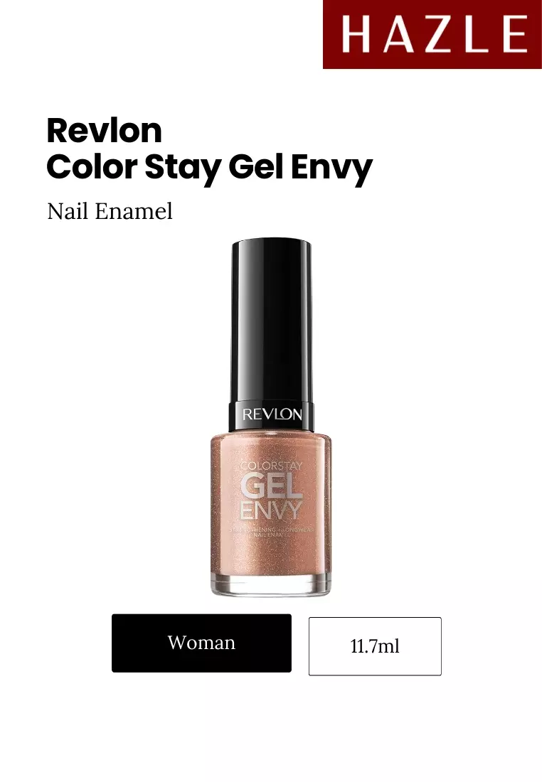 Jual Revlon Color Stay Gel Envy Nail Enamel 530 Double Down Woman 11 ...