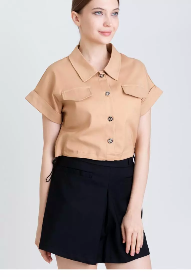 Buy Jojo Fashion House EXECUTIVE PLEATED SKORT Online | ZALORA Malaysia