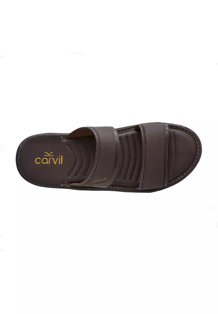 Jual Carvil Carvil Sandal Pria Rafalo-02 M Dark Brown Original 2025 ...