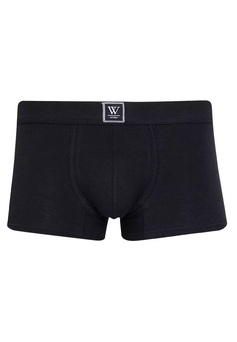Buy Walker Underwear Boxer Brief Bundle Of 2 Black 2025 Online | ZALORA ...