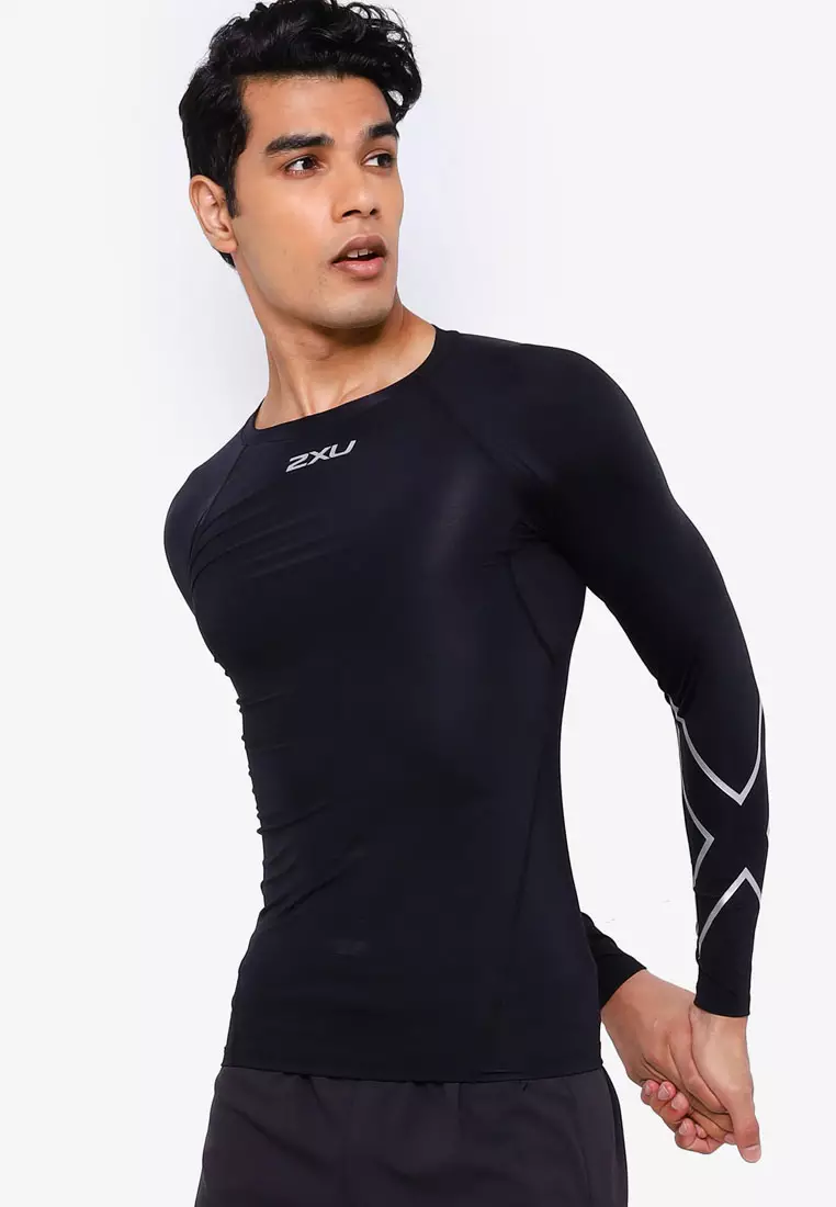 Jual 2XU 2XU Core Compression Long Sleeve Tee Original 2024 | ZALORA ...