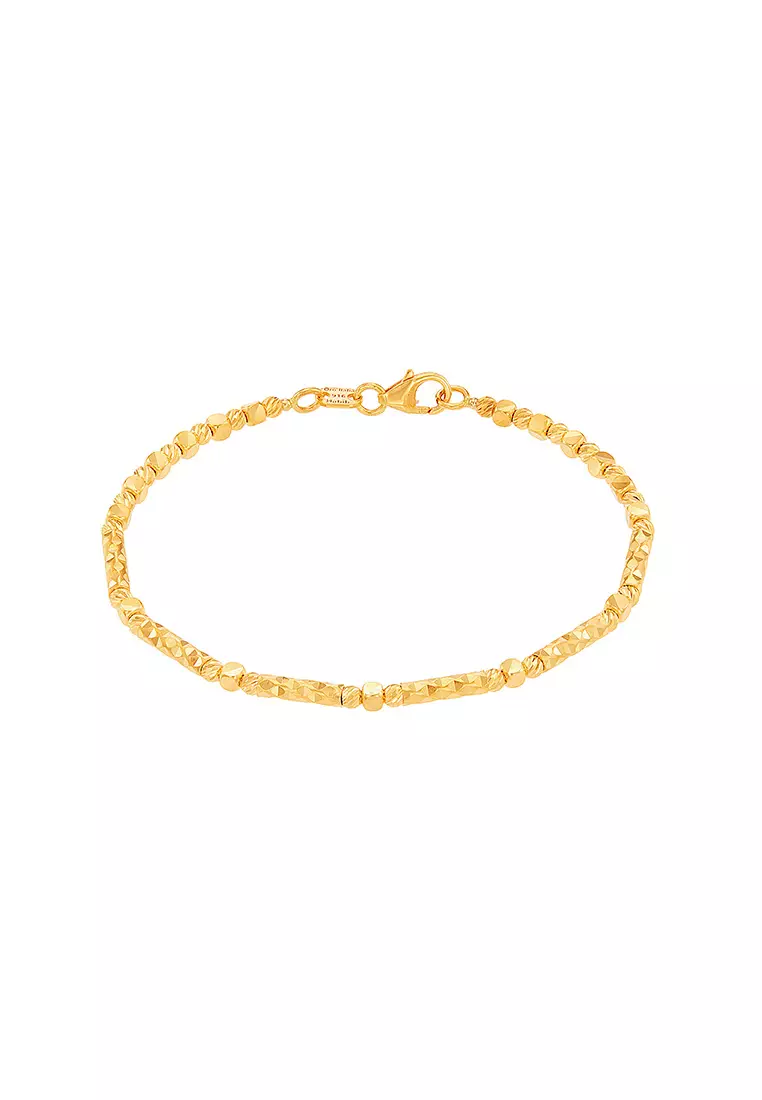 Buy HABIB HABIB Oro Italia 916 Yellow Gold Bangle GB94090525(Y) (22K ...